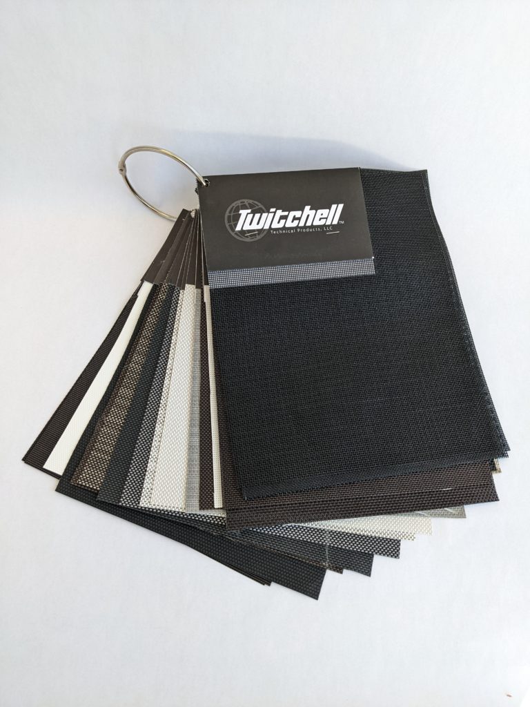 Twitchell Fabric Sample Ring - Templar Screens